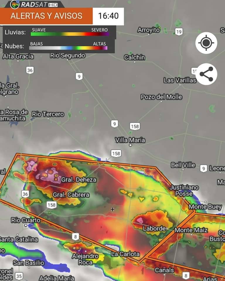 Multimedios Maldoni - CELDAS DE TORMENTAS MUY SEVERAS