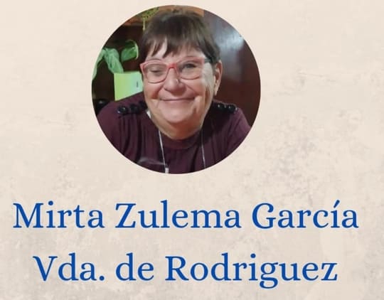 Multimedios Maldoni - MIRTA ZULEMA GARCÍA VDA. DE RODRIGUEZ